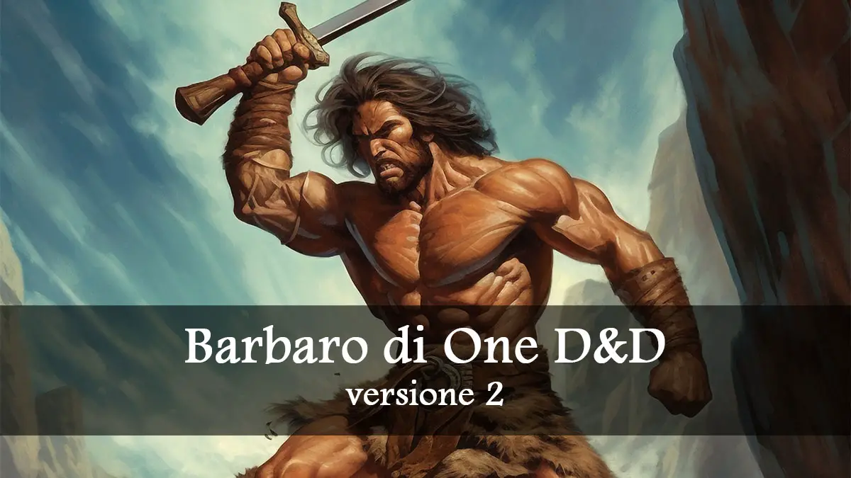 Barbaro, seconda versione (One D&D)