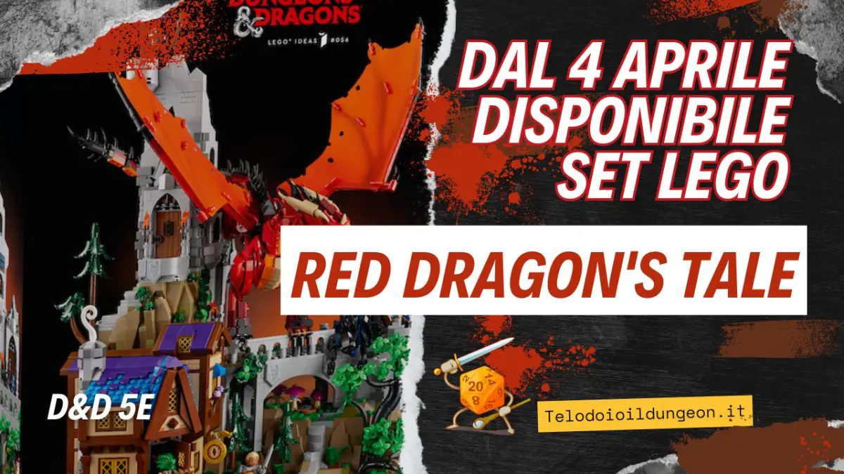 Set Lego a tema D&D: Red Dragon's Tale