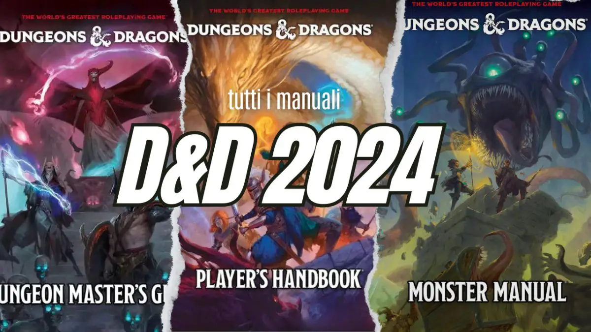 Manuali D&D 2024: lista completa